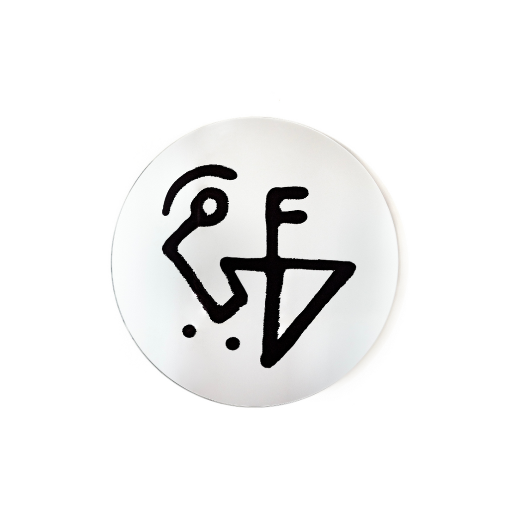 Candice Luter “Proof Of Life” Mirror – CIPHER Series | Hand-Inked ...